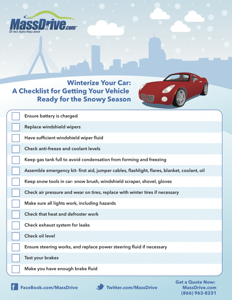 Winterize Your Car: A Checklist for Getting Your Vehicle Ready for the ...
